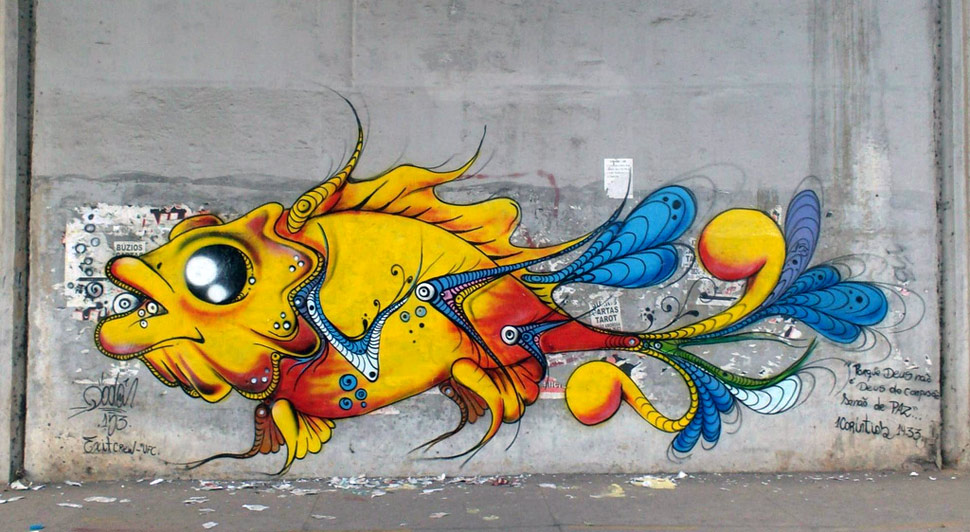 dodo153 | fish | brazil | graffiti | street art